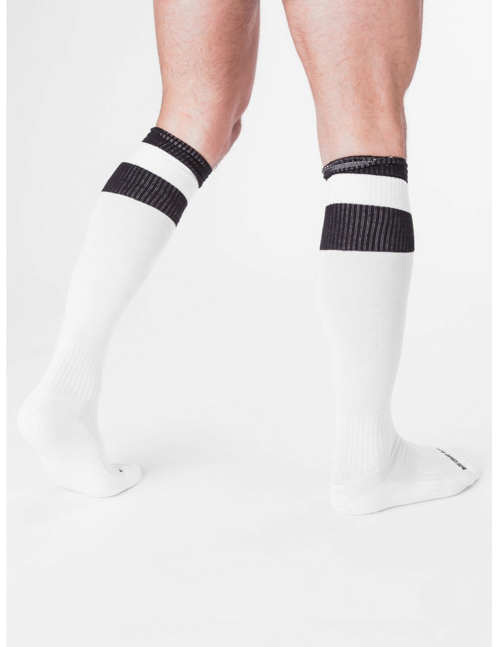 GAYPS.de ★ barcode Berlin ★ Football Socks weiß/schwarz (Artikel 90143/ ...